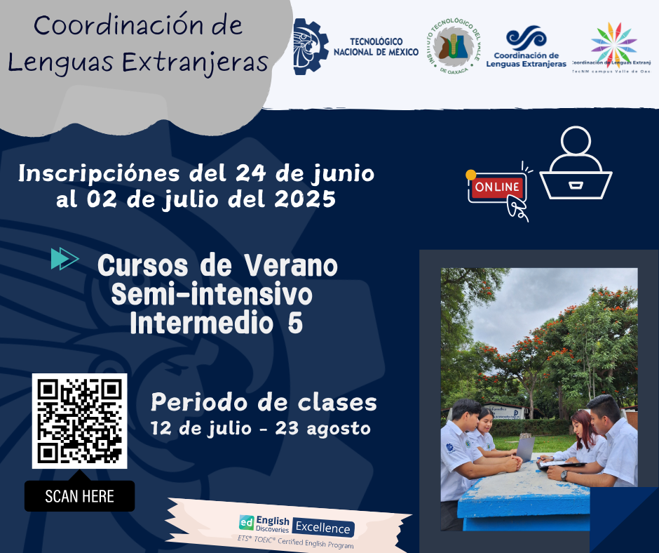 Coordinación de Lenguas Extranjeras – GTyV