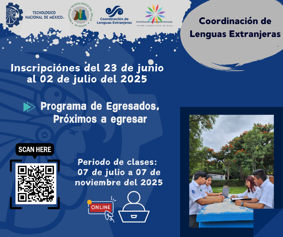 Coordinación de Lenguas Extranjeras – GTyV